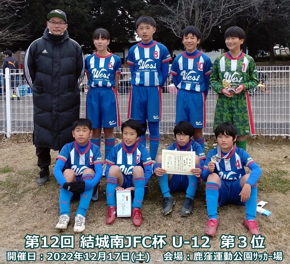 2022年12月の活動実績: 結城WEST＠サッカースポーツ少年団